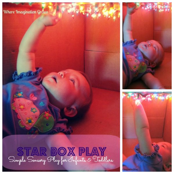 Star Box Sensory Play for Infants - Where Imagination Grows
