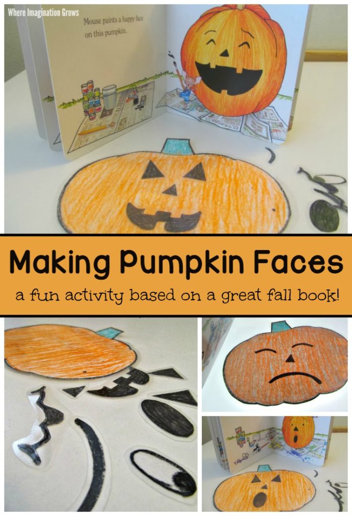 Fall Jack-O-Lantern Preschool Activity (Book Inspired) - Where ...