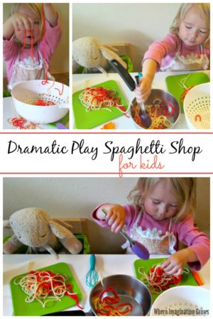 Dramatic Play: Spaghetti Shop for Kids - Where Imagination Grows