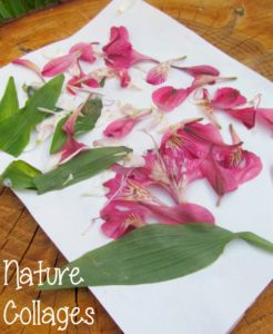 Nature Art Flower Collages for Kids! - Where Imagination Grows