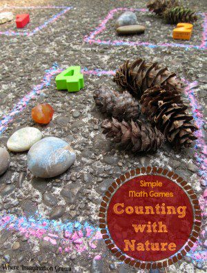 Preschool Counting Practice with Nature - Where Imagination Grows