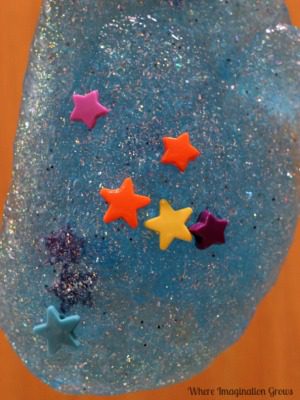 Space Sensory Play for Kids: Star Slime - Where Imagination Grows