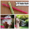 DIY Straw Bubble Blowers - Where Imagination Grows